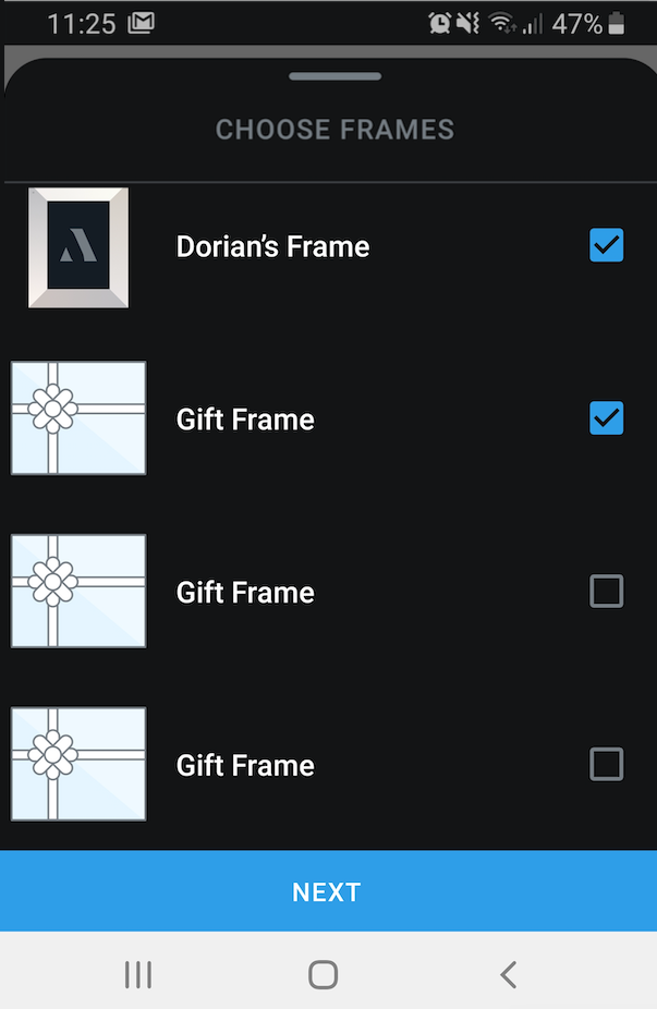 Adding Photos To Multiple Frames – Aura Help Center