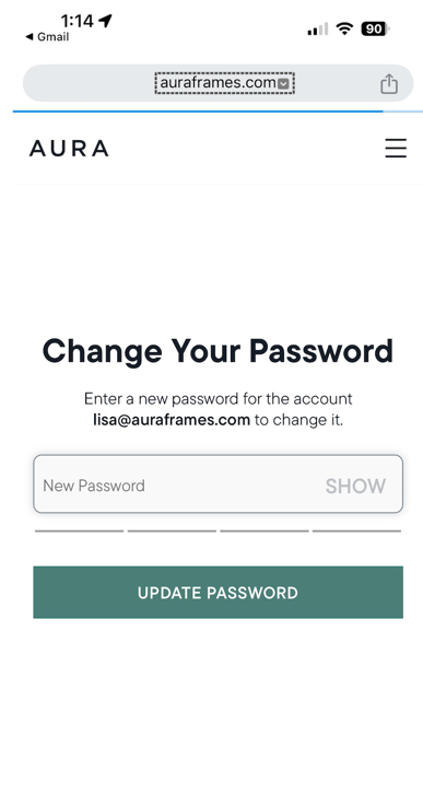 How can I reset my password? – Aura Help Center
